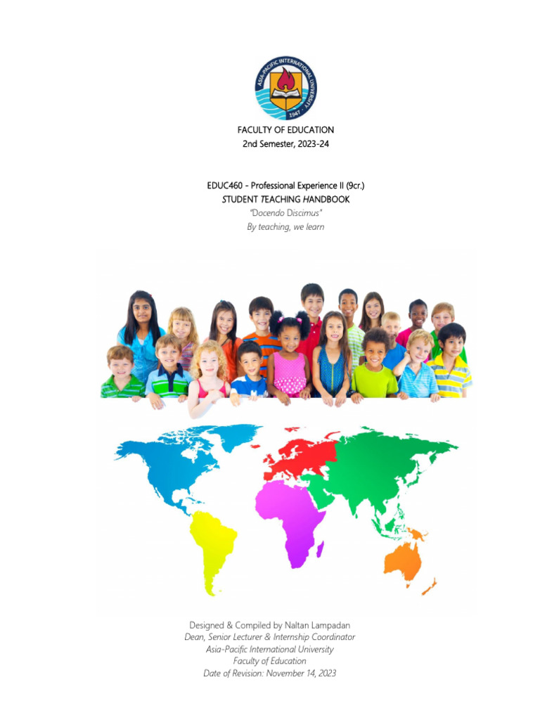 Teaching Handbook | PDF | Teachers | Knowledge