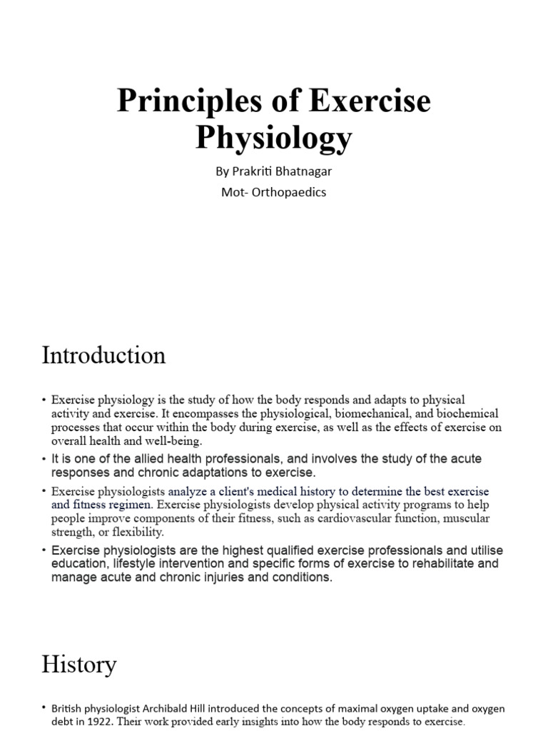 exercise physiology | PDF | Physical Fitness | Thermoregulation