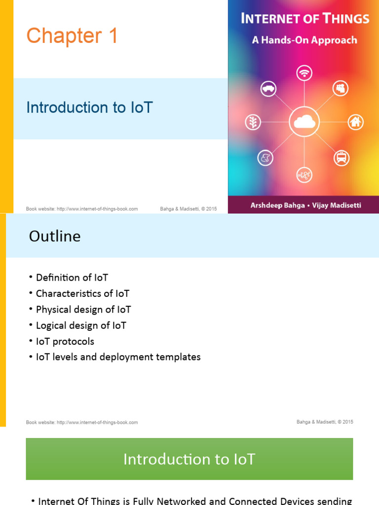 Chapter-1 IoT Indetail Updated | PDF | Internet Of Things | Computer Network