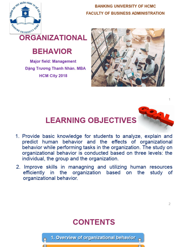 Chap 3 Ob | PDF | Motivational | Motivation