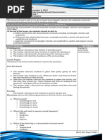 COT 2 - A Detailed Lesson Plan in Science 4 - SOUNDS | PDF | Sound | Waves