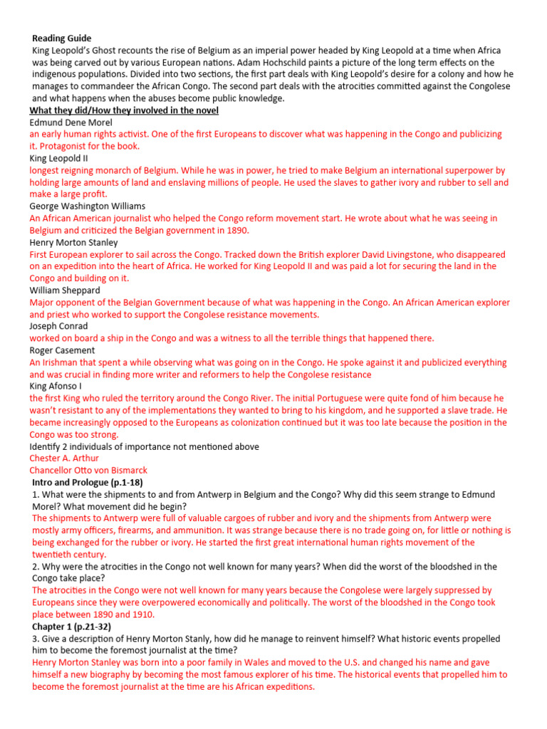 KLG Reading Guide | PDF