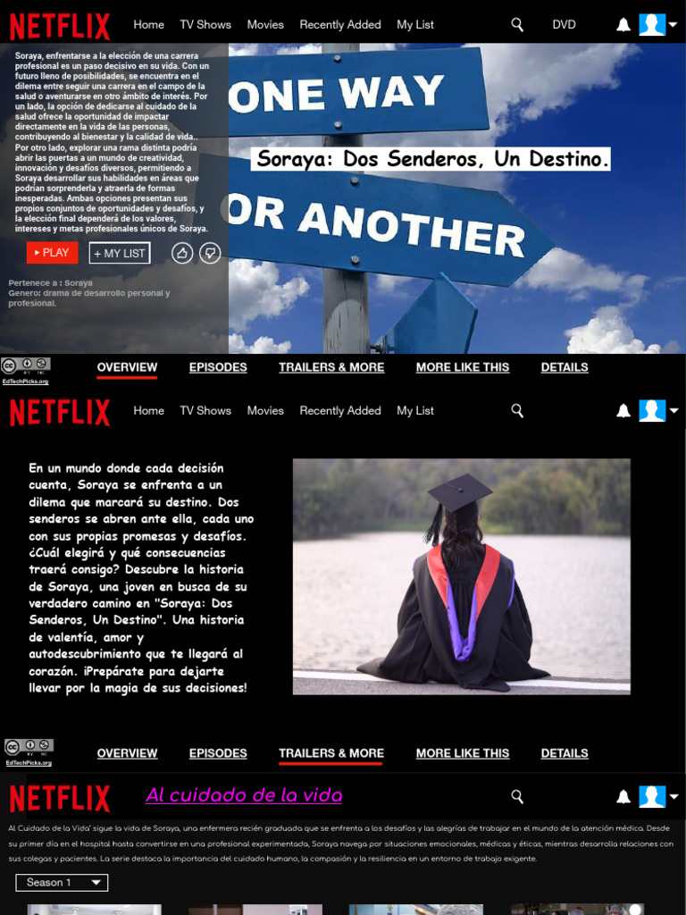 Netflix Template - Google Slides | PDF | Hospital | Sicología