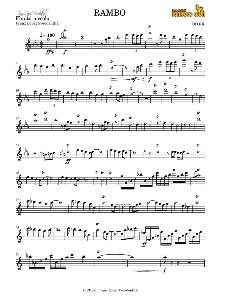 RAMBO Flauta Piccolo | PDF