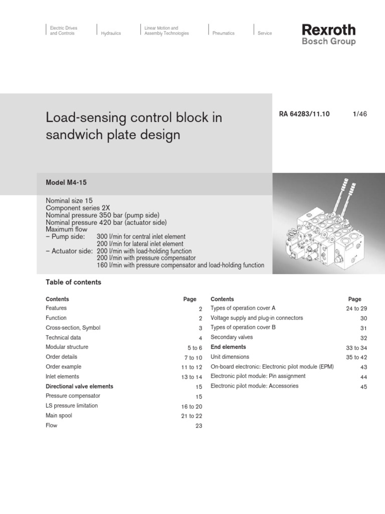 Load-Sensing Control Block in Sandwich Plate Design | Download Free PDF ...