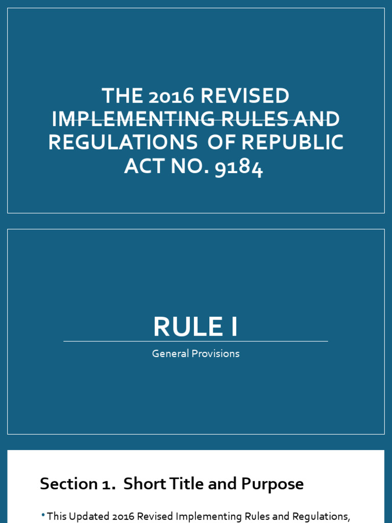 Ra 9184 Group 6 | PDF | Procurement | Treaty