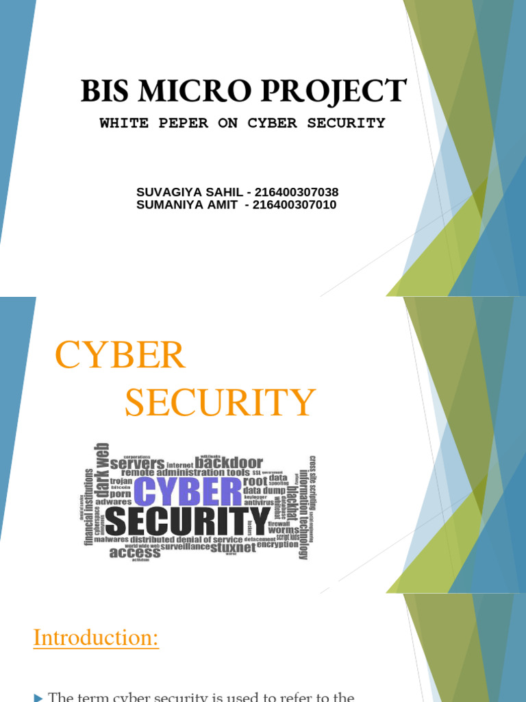 Cyber Security | Download Free PDF | Security | Computer Security