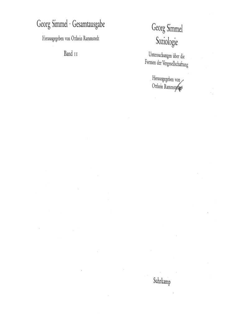 01 Simmel 1992 | PDF