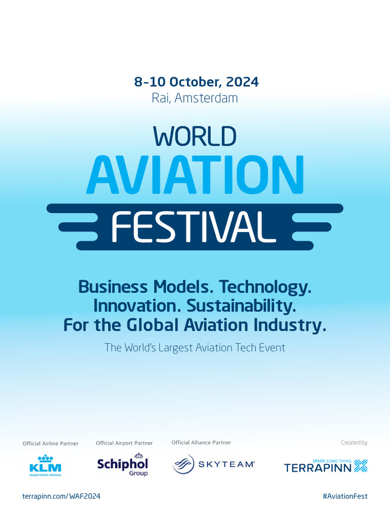 World Aviation Festival 2024 in Amsterdam | PDF | Airport | Airlines