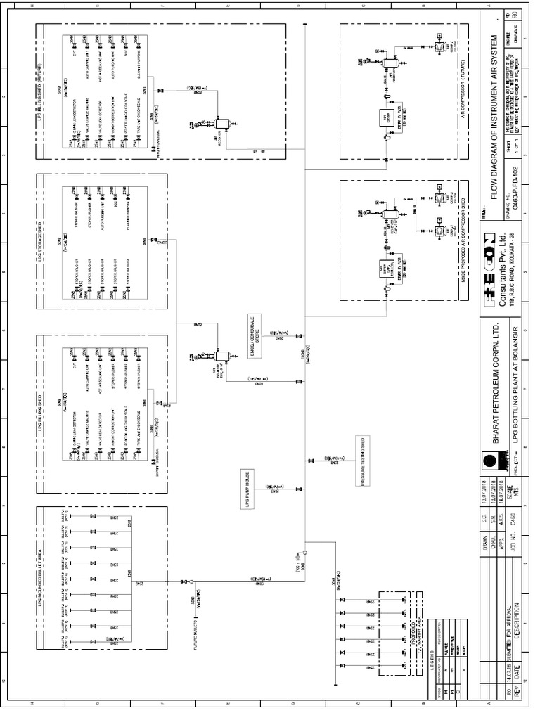 P & Id Instrument Air System | PDF
