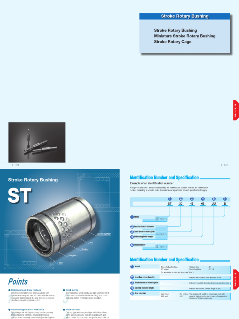 Stroke Rotary Bushing Guide | PDF | Engineering Tolerance | Rotation