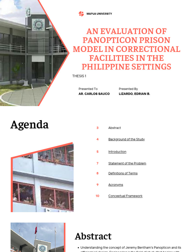 THESIS 1 PRESENTATION | PDF | Prison