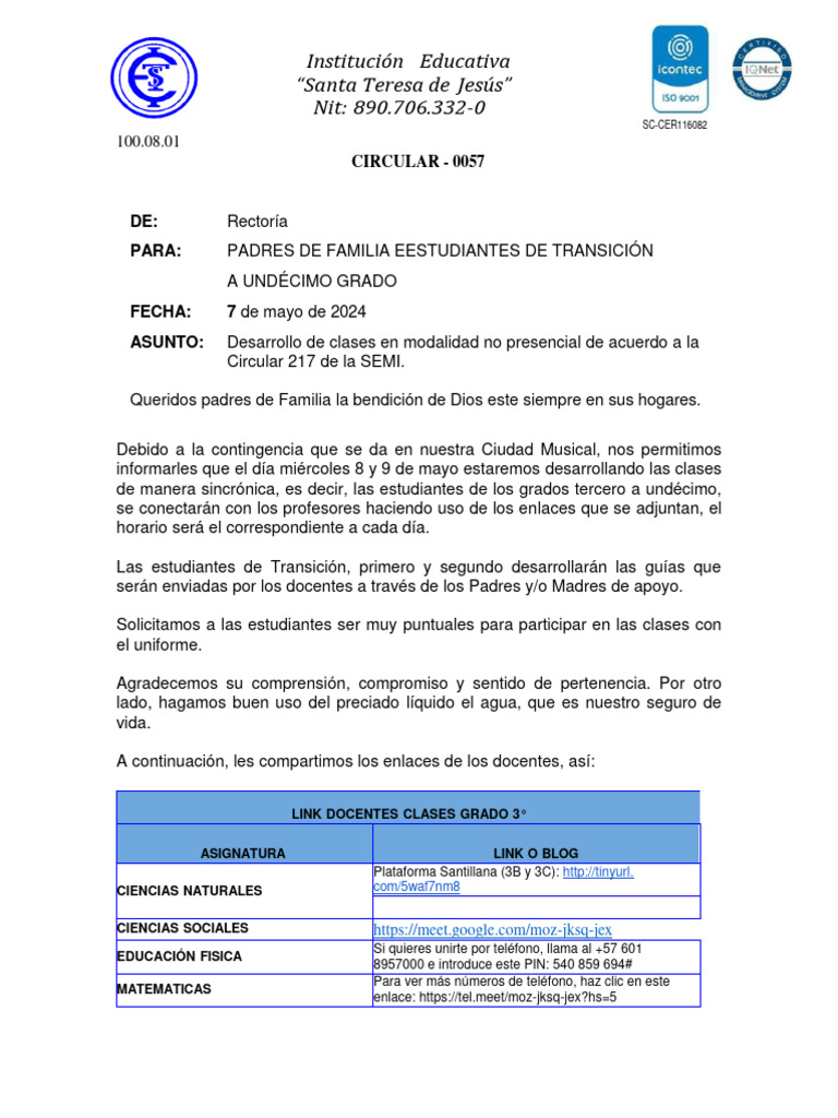 Circular N 57 | PDF | Science