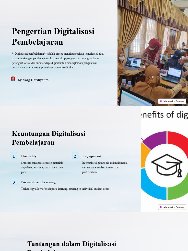 Digitalisasi dalam Pembelajaran Modern | PDF | Bisnis | Seni