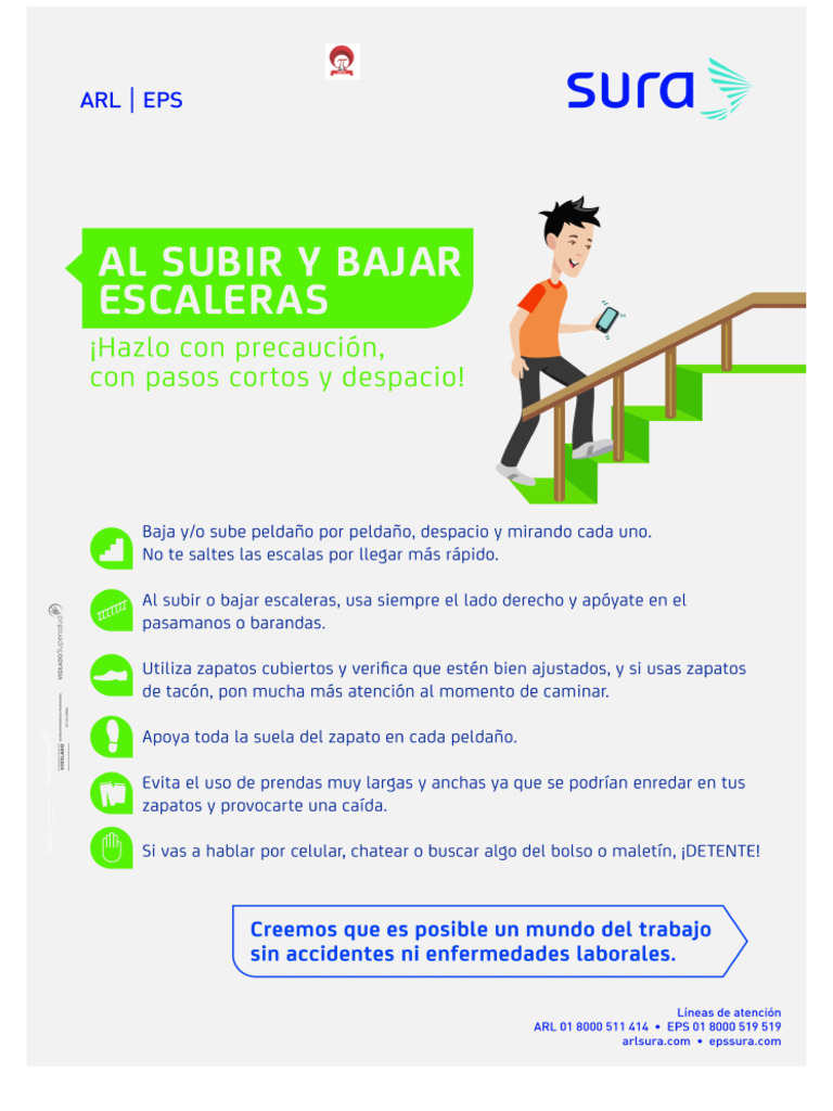 6. SUBIR Y BAJAR ESCALERAS | PDF