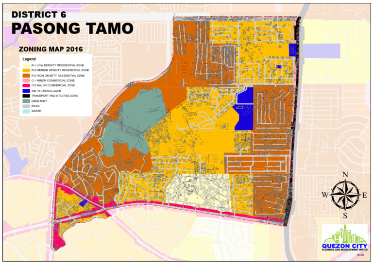 Pasong Tamo Zoning Map 2016 | PDF