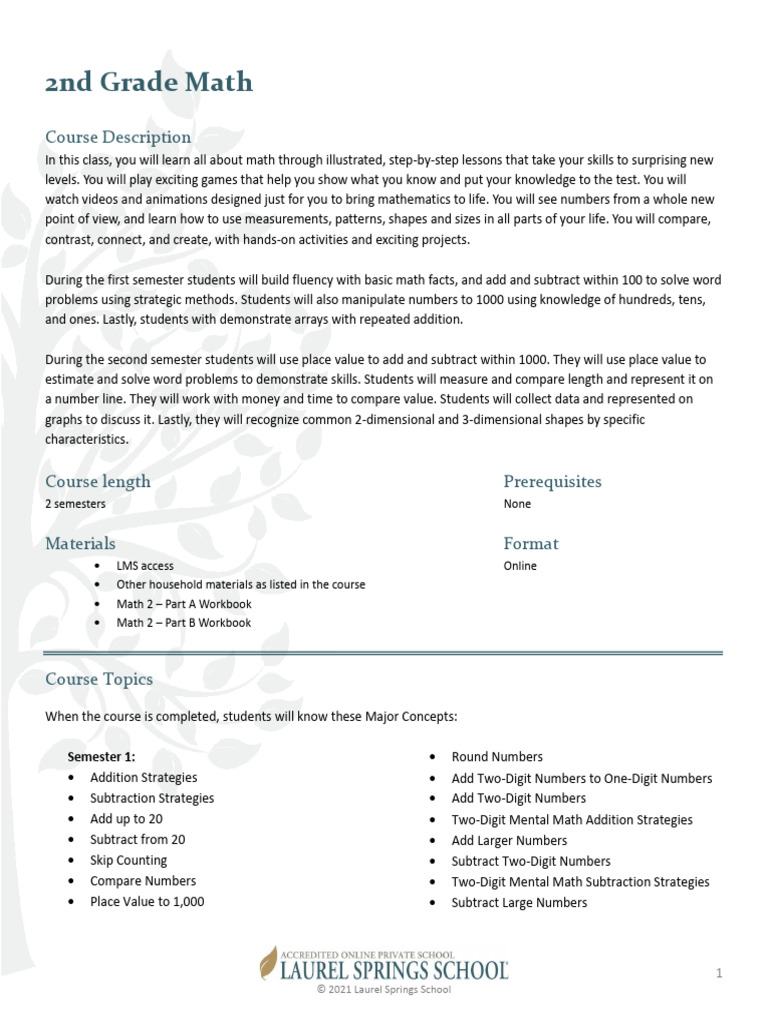 OMA002 Math OL v3 Scope and Sequence | PDF | Mathematics | Knowledge