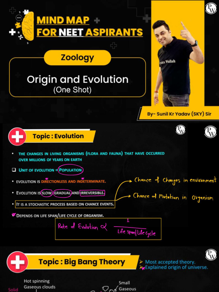 Evolution One Shot Class Notes | PDF
