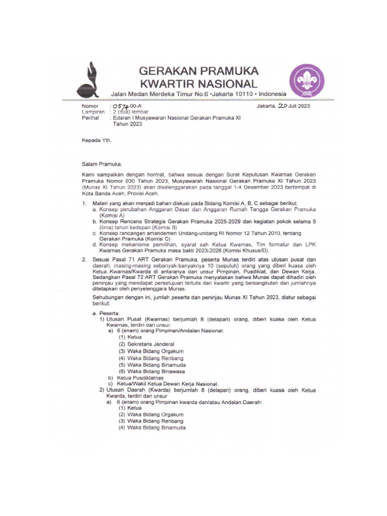 Biodata Peserta MUCAB 2023 | PDF