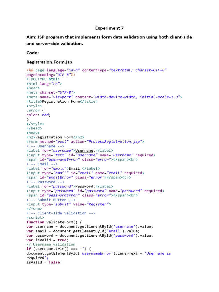 exp7 | PDF | Java Script | Information Technology