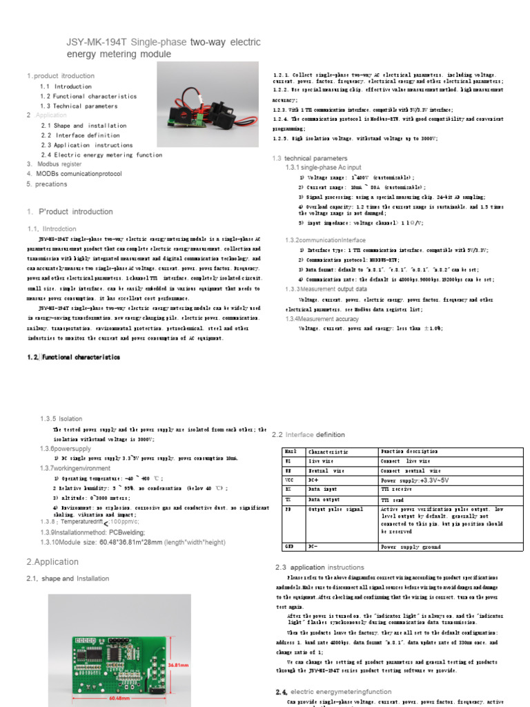194topen CT Instruction Book | PDF | Power Supply | Alternating Current