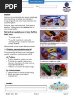 Grade 7 Biology Notes Overview | PDF | Mitosis | Endoplasmic Reticulum