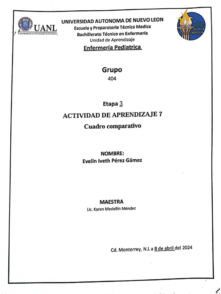 Etapa 3 Pediatría Eipg | PDF