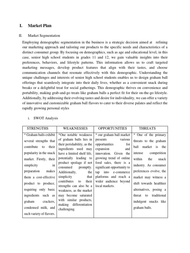 SWOT Analysis | PDF | Market Segmentation | Marketing