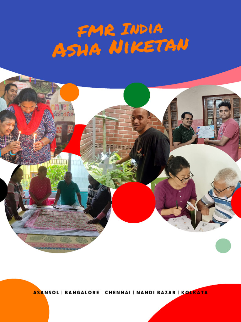 FMR India Asha Niketan - Brochure | PDF | Disability | Child Care