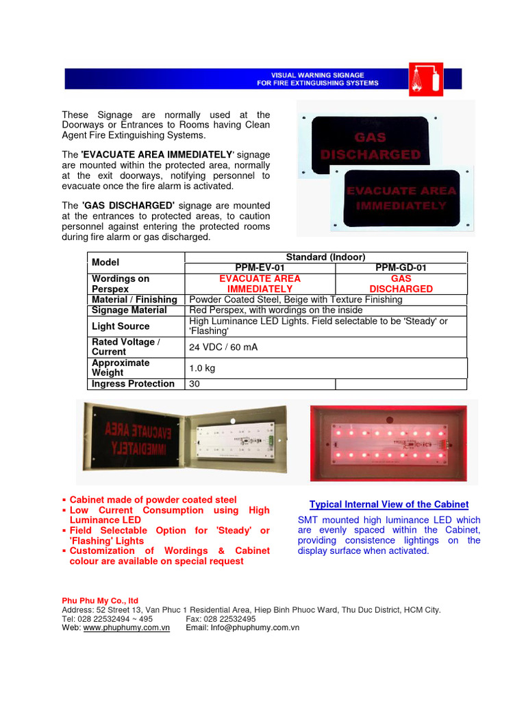 VISUAL WARNING SIGNAGE1 | PDF