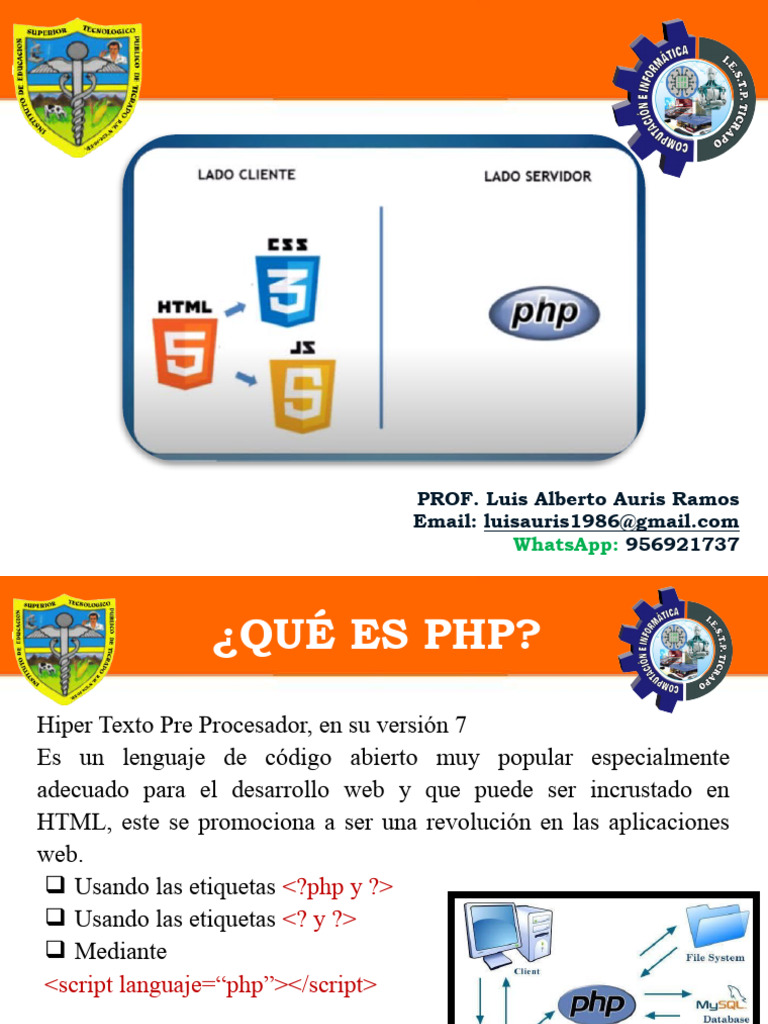 10 - Lenguaje PHP | PDF | Negocios | Tecnología