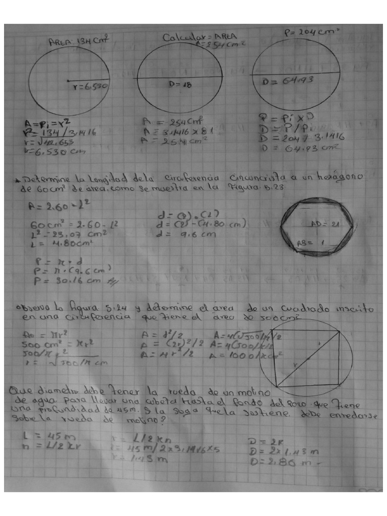 . tarea de matematicas | PDF