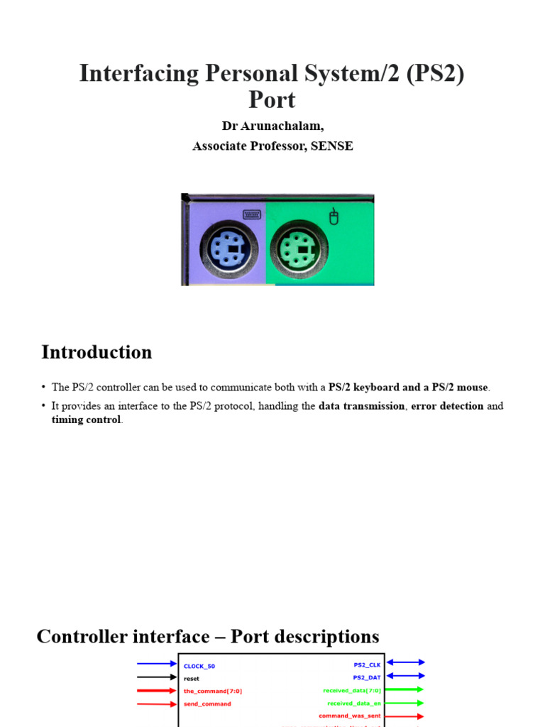 27-PS 2 Port Interfacing-10-04-2024 | Download Free PDF | Transmission ...