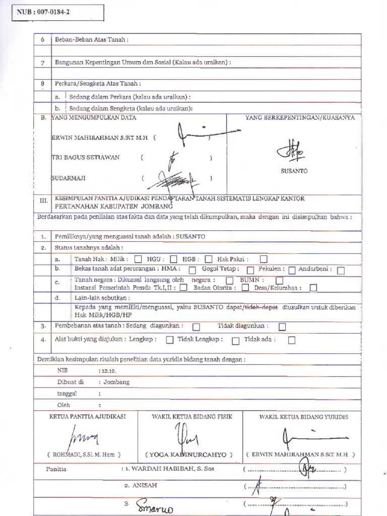 Scan Data Pemohon-9 | PDF