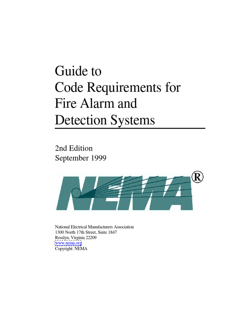 NEMA Guide To Codes 1999 Abrgd | PDF | Safety | Construction Law