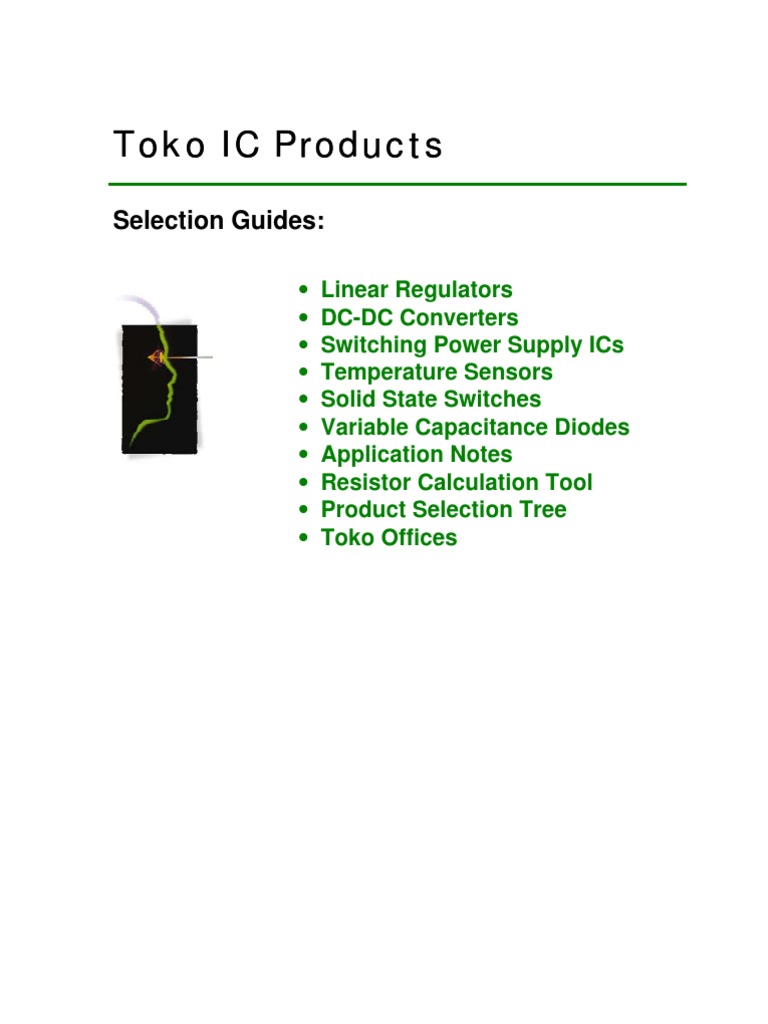 TOKO IC Products | PDF | Capacitor | Electronics
