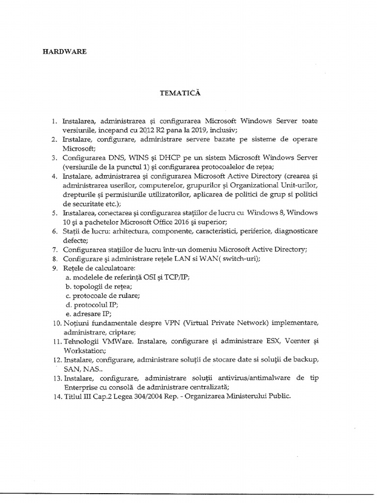 Tematica | PDF