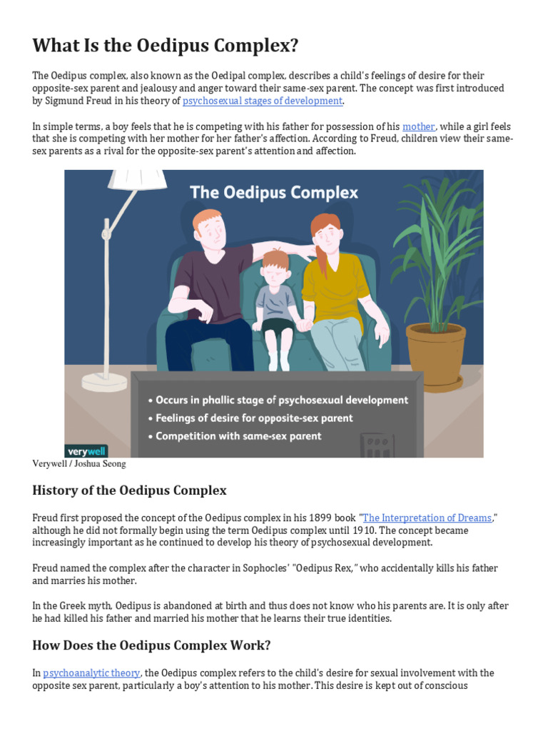 Oedipus Complex | PDF | Oedipus Complex | Id