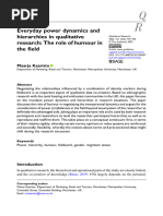 Understanding Researcher Positionality | PDF | Epistemology | Career ...