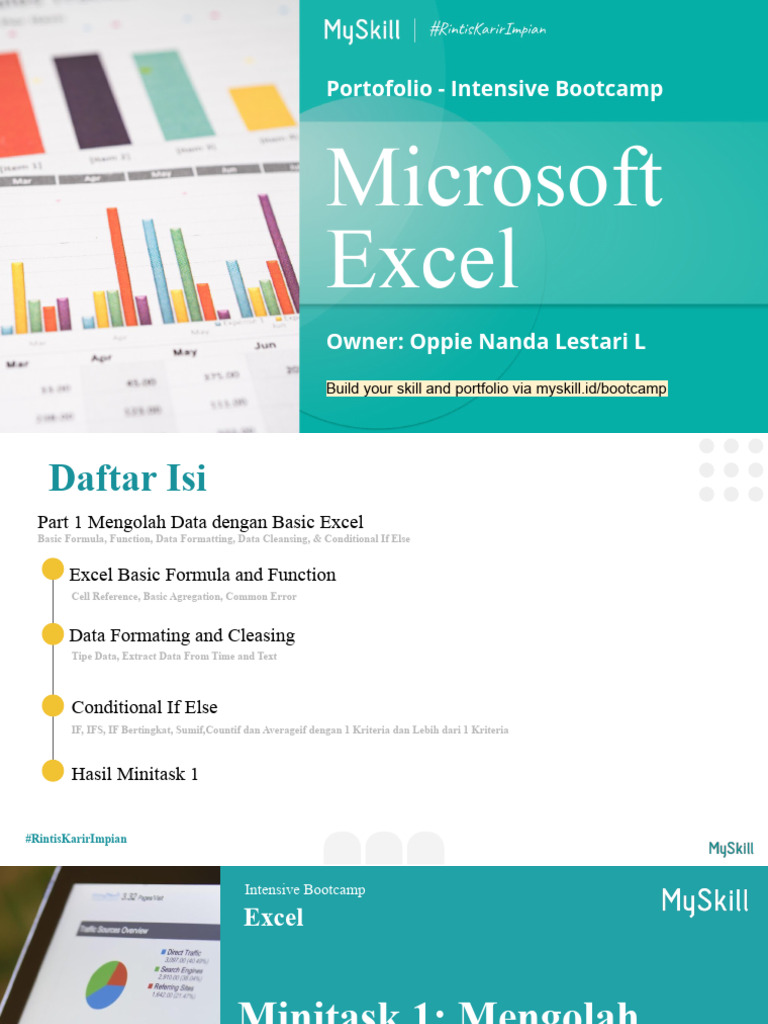 Microsoft Excel Portfolio 1 - Oppie Nanda Lestari L | PDF