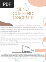 Tabela Da Dos Sen Cos e TG Dos Principais Angulos | PDF