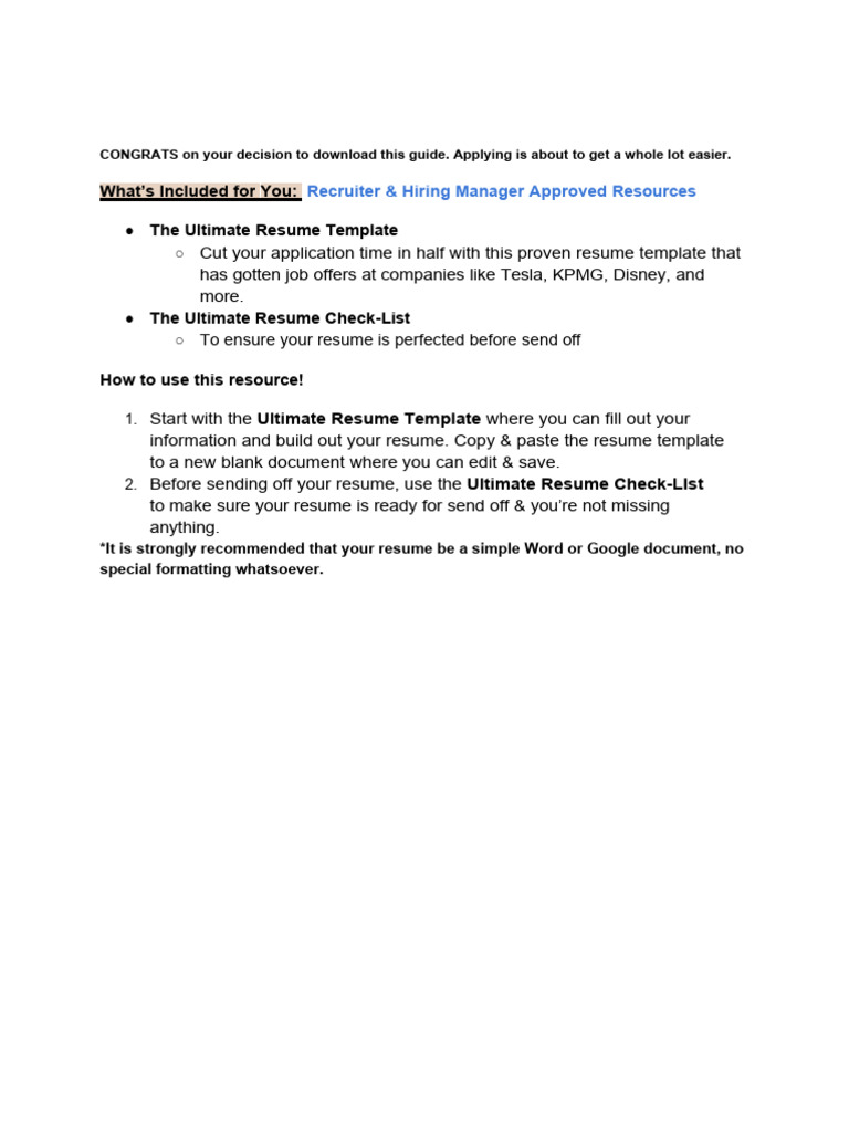 Ethel Stamer Resume | PDF | Résumé