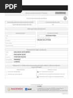 Formato DEL SAT LLENO PDF | PDF | Gobierno | Gobierno y personalidad