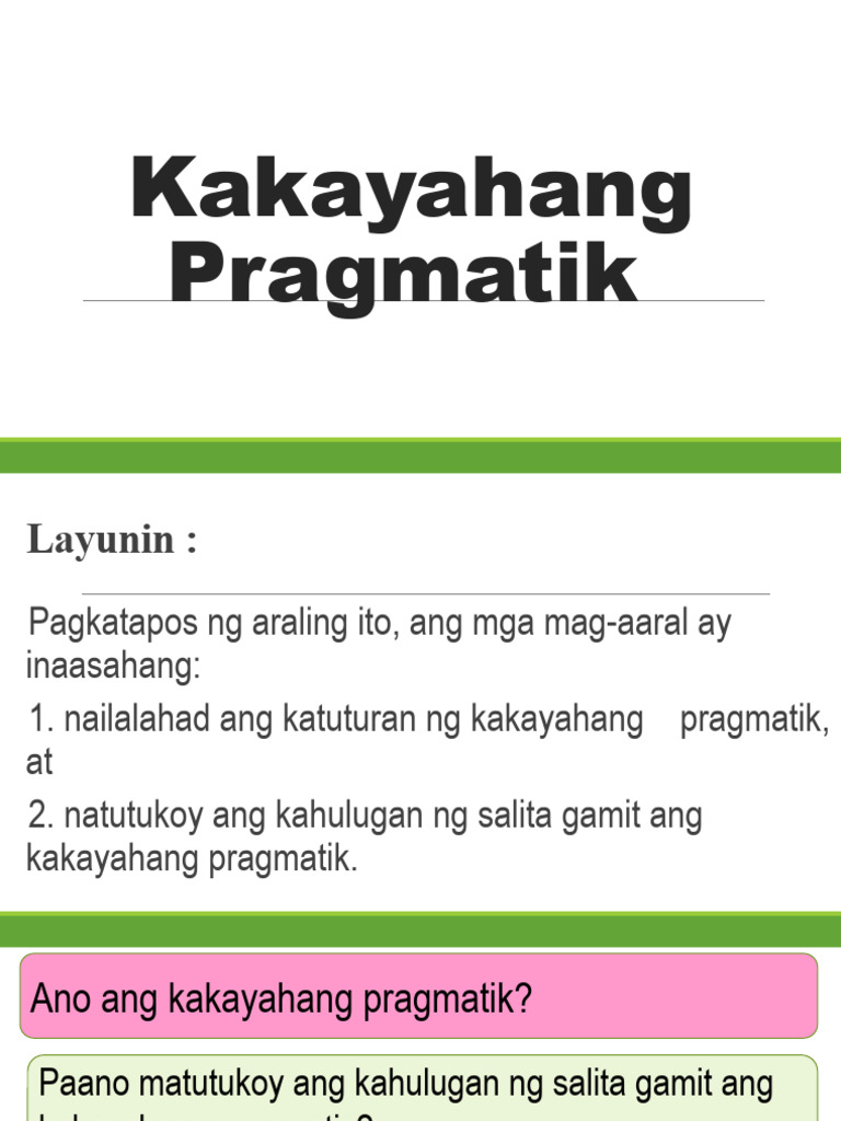 Pragmatik Diskorsal | PDF