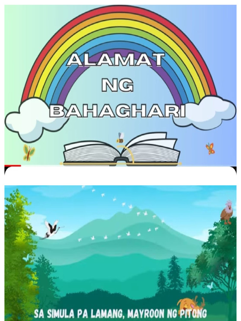 Alamat NG Bahaghari Powerpoint | PDF