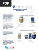 Ficha Tecnica Puristeril 340 | PDF | Hemodiálisis | Química