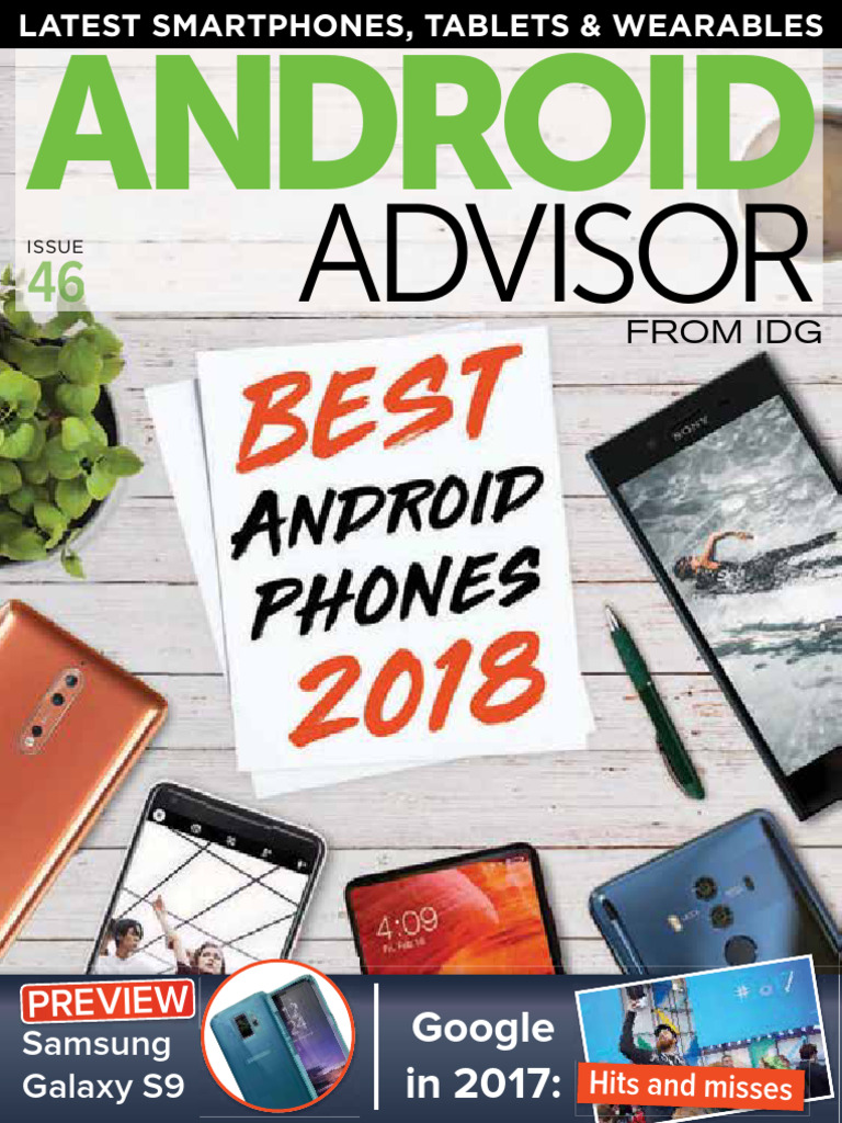 Android Advisor 46 - 2018 UK | PDF | Android (Operating System) | Smartphone