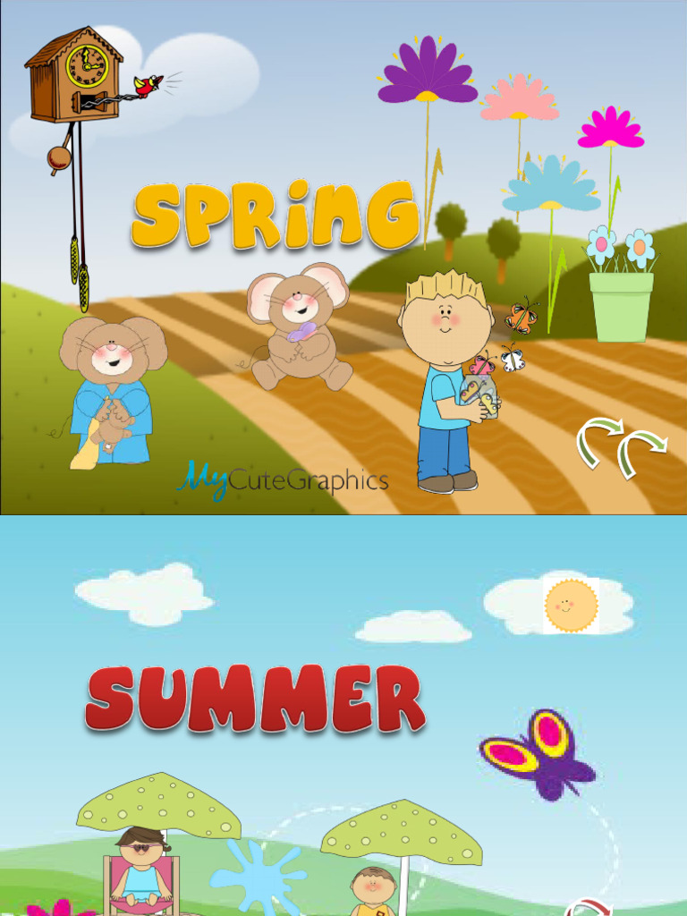 Seasons Classroom Posters - 47940 | PDF