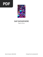SAP Datasphere Consuming Data | PDF | Cloud Computing | Databases