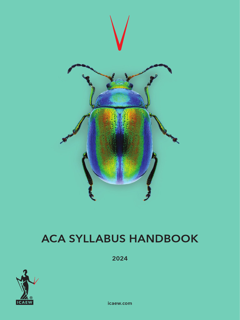 Aca Syllabus Handbook 2024 | PDF | Accounting | Business